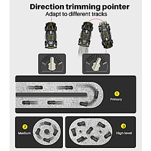 DODOELEPHANT Remote Control Car RC Cars Metal Drift 1/20 Scale Fast 10MPH 2.4Ghz 2WD All Terrain 2X Batteries 50 Min Play Sport Racing Hobby Toy Vehicle Xmas Birthday Gifts for Boys Girls Adults