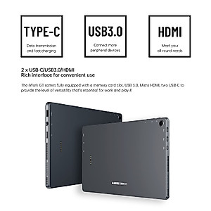 ALLDOCUBE iWORK GT Windows Tablet, Tablet Windows 11, Intel Core i3-1115G4, 8GB LPDDR4x, 256GB PCIE SSD, 11" Touchscreen Tablet PC, FHD IPS 2000×1200, WiFi 6, BT 5.1, HDMI (Windows 11 Tablet)