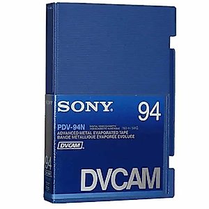 Sony DVCam Large Cassette Tape, 94 Min. Without Chip, PDV-94N