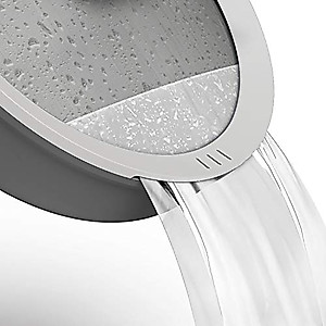 BergHOFF Leo Non-stick Cast Aluminum Sauté Pan 10.25" 3.2 qt. With Glass Lid Soft-touch Stay-cool Handle PFOA-Free Coating Induction Compatible