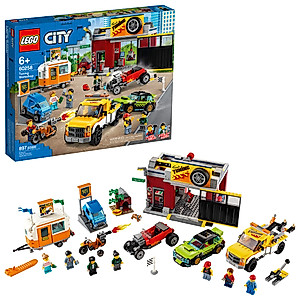 LEGO City Toy Car Garage 60258, Cool Building Set for Kids (897 Pieces)