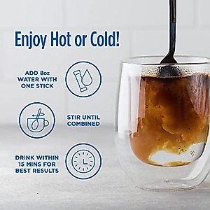 VitaCup Hydration Coffee Packets, The First Coffee That Hydrates You w/ Electrolytes, Coconut Water, Pink Himalayan Salt, Magnesium, Medium Roast, Instant Coffee in Single Serve Sticks, 18 Ct