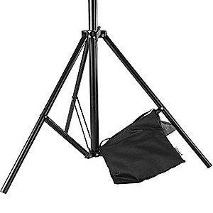 ESINGMILL Saddlebag Sand Bags for Photography Video Equipment, 2 Pack Super Heavy Duty Empty Sandbag Weight Bags for Photo Video Studio Stand, Light Stand Tripod and Jib Arm Mini Camera Crane