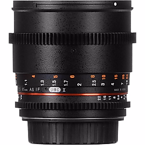 Rokinon 85mm T1.5 Cine DS Lens for Canon EF