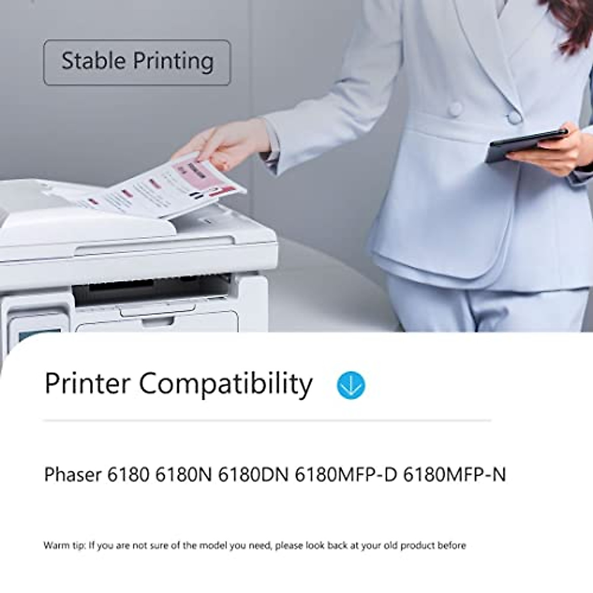 1-Pack (Cyan) Compatible Phaser 6180, 6180N, 6180DN, 6180MFP-D, 6180MFP-N Printer Toner Cartridge High Capacity Replacement for 113R00723 Toner Cartridge