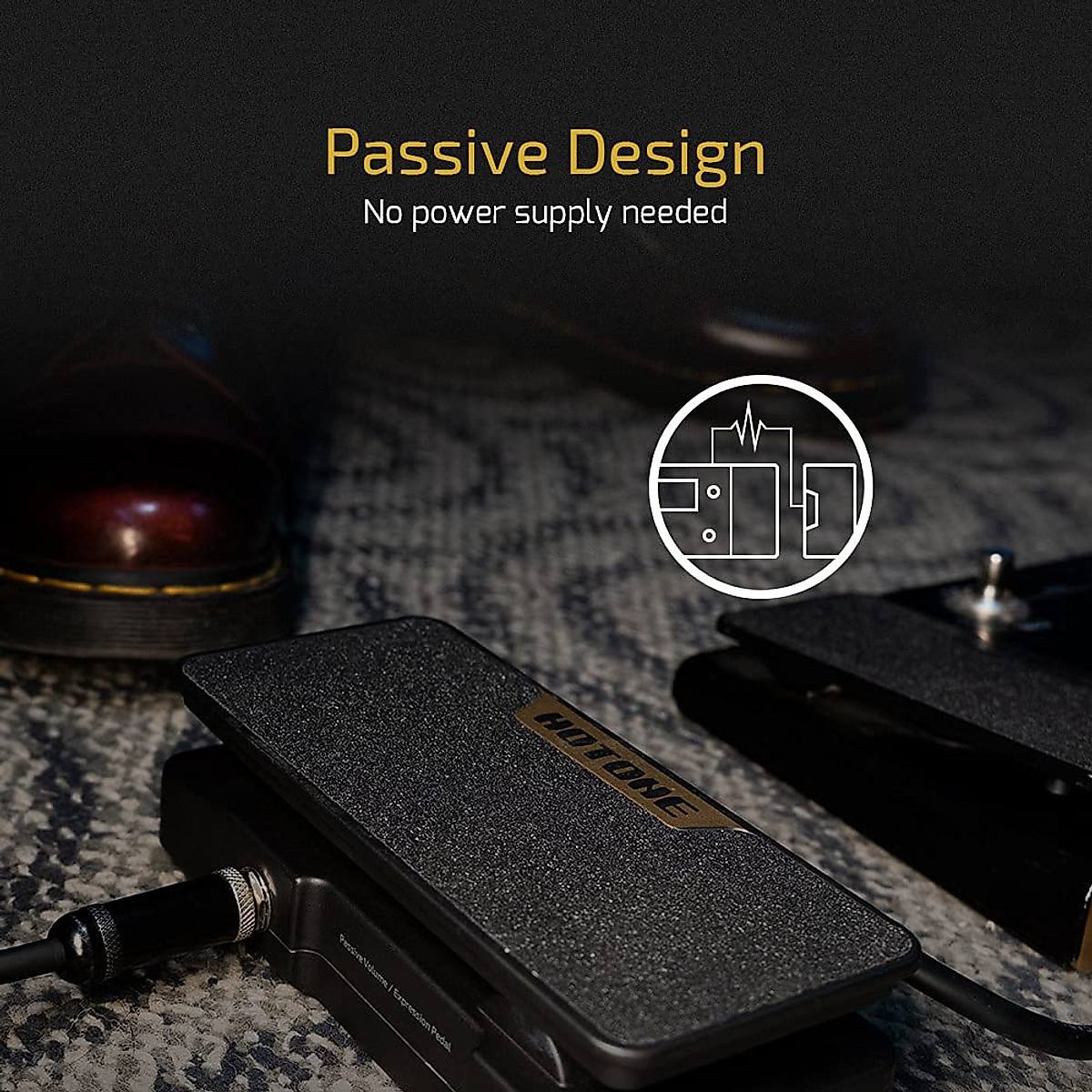 Hotone Volume Expression 2 in 1 Guitar Effects Pedal Passive EXP Ampero Press Guitar Pedal