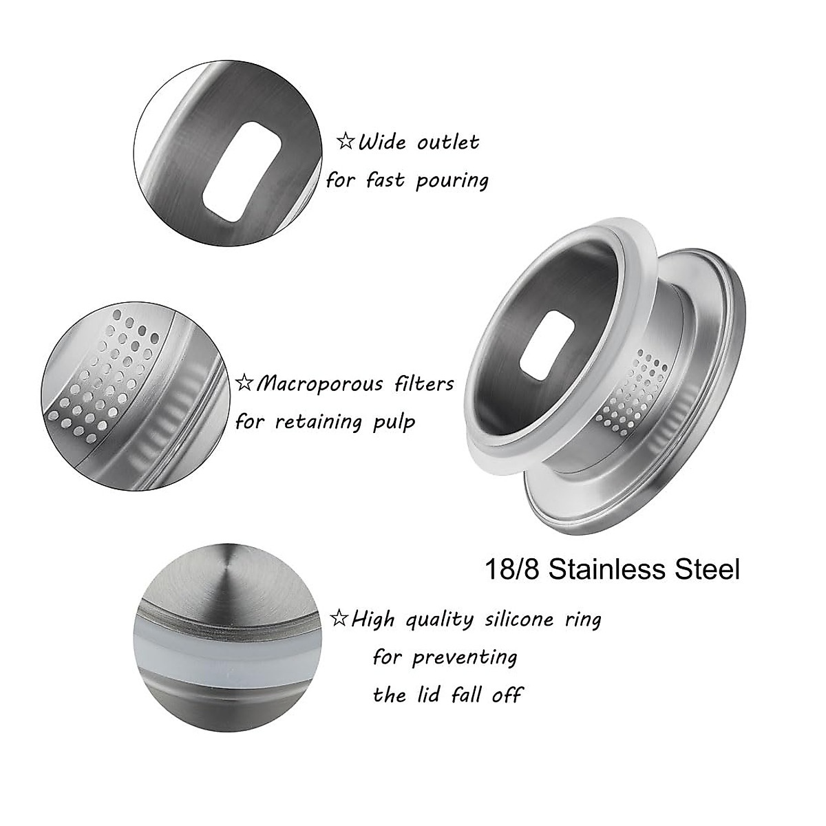 Glass Pitcher with Lid, Water Carafe 80 oz, Iced Tea, Juice, Milk, Coffee, Lemonade Pitcher, Borosilicate Boiling Glassware, Hot & Cold Beverages