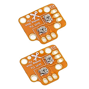 Pomya Game Controller Drift Fix Mod, for ONE, Series S X Gamepad, Universal 3D Analog Joystick Stick Drift Repair Board, Rugged and, 2pcs [Video Game] [Video Game]