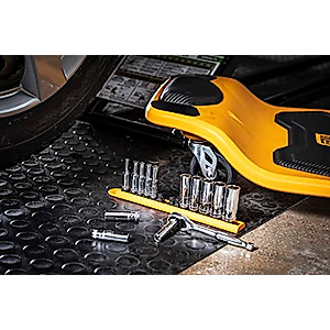 GEARWRENCH 13 Pc. 1/4" Drive 6 Pt. Socket Set, Deep, Metric - 80304