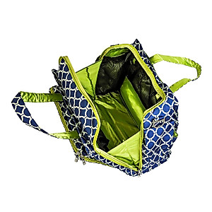 JuJuBe Be Prepared Travel Carry-on/Diaper Bag, Classic Collection - Royal Envy