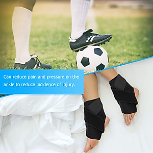 2pcs Anti Sprain Ankle Brace Thin Ankle Pads Ankle Wrap Sports Ankle Pads Ankle Support Brace Kickstand Soccer Ankle Guards Guard Brace Fitness Support Package Pressurize