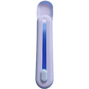 White Cat Strip Squeeze Spoon, Pet Spoons Cat Feeder,Cat Wet Food Spoon Feeding Pet Food Spoon Cat Snack Spoon for Lickable Wet Cat Treats Pet Liquid Snack Feeding,Feeding and Watering Supplies