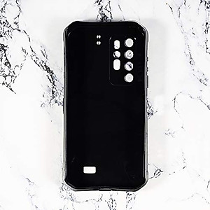 Shantime Ulefone Armor 11 5G Case, Scratch Resistant Soft TPU Back Cover Shockproof Silicone Gel Rubber Bumper Anti-Fingerprints Full-Body Protective Case Cover for Ulefone Armor 11 5G (Black)