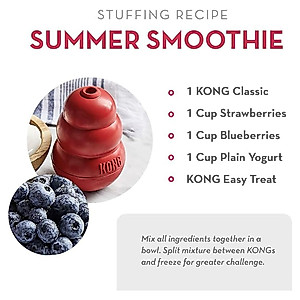 KONG Bacon and Cheese, Highly Digestible, Trans-Fat Free Easy Treat for Dogs (8 Oz, 4 Pack) (4 Items)