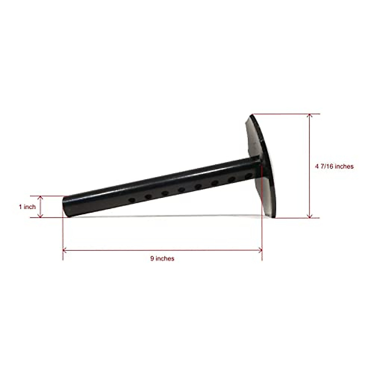 The ROP Shop | Heavy Duty Set of 2 Snowplow Stands with 1/4" x 2" Roll Pins for Western Enforcer Plow