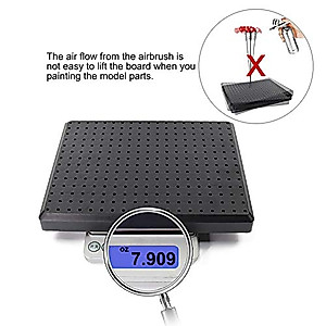 Evemodel GJJC19B Painting Stand Big Base 14 x 19 Holes and 20pcs Alligator Clip Stick Set Modeling Tools for Airbrush Hobby Model Parts New