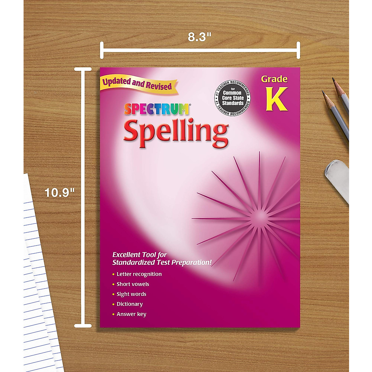 Spelling, Grade K (Spectrum)