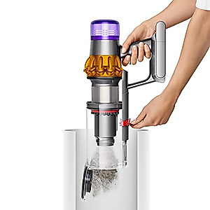 Dyson V15 Detect Cordless Vacuum Cleaner, Yellow/Nickel