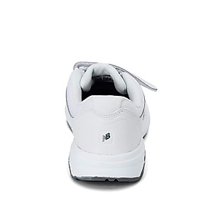 New Balance womens 813 V1 Hook and Loop Walking Shoe, White, 9.5 US