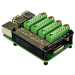 GPIO Status LED Terminal Block Breakout Board for Raspberry Pi A+ 3A+ B+ 2B 3B 3B+ 4B