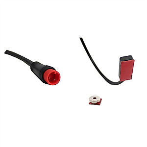 Bike Fender E-Bike Hydraulic Brake Sensor Waterproof 2 Pins Connector Electric Bicycle Hydraulic Brake Sensors Magnet Kit Cycling Accessory Mud Guards