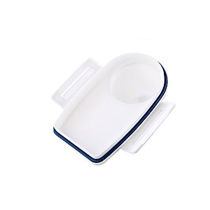 Eaarliyam Rice Storage Container, Rice Container Bin with Pour Spout and Measuring Cup Plastic Clear 2KG Cereal Food Airtight Keeper Dispenser for Home Kitchen