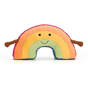 Jellycat Amuseables Rainbow Stuffed Toy, Medium 12.5 inches | Rainbow Plush | Fun Gift Idea