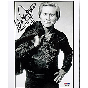 Kirkland George Jones 8 X 10 Photo Autograph on Glossy Photo Paper