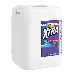 Xtra 94514-00290 Liquid Laundry Detergent Tropical Passion, 640 oz., 5 Gallon Pail