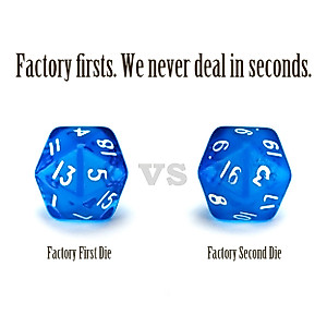 Wiz Dice Bulk Random Polyhedral Dice (D20-100 Pack) - Polyhedral Role Playing Dice in Unique Colors - DND Accessories for TTRPG Dice Games - Ideal Roleplaying Game Dice