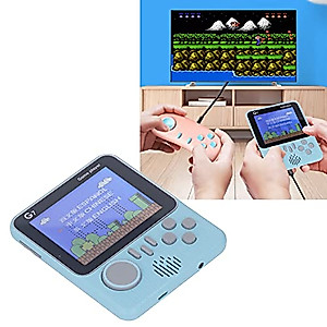 Elolicu G7 Handheld Game Console for Kid Children, 2022 New Portable 3.5 Inch Screen Built in 666 Classic Retro Video Games Console Single Player Lightweight Gaming Device Support for Connecting TV