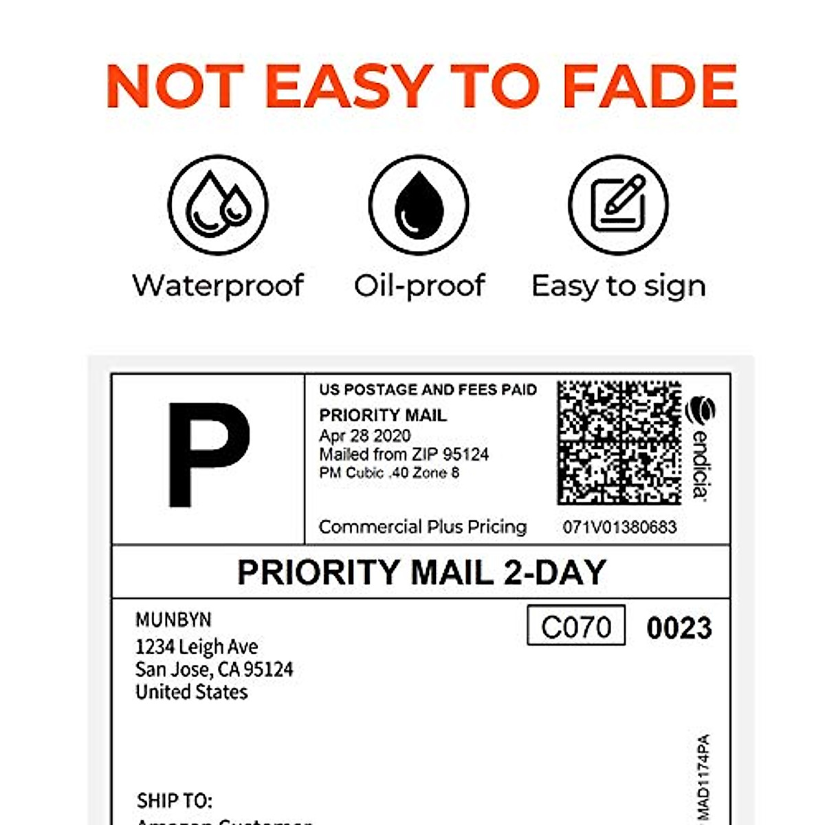 MUNBYN Thermal Direct Shipping Label, Digital Shipping Scale, Wireless Thermal Label Printer