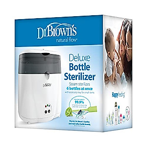 Dr. Brown’s Deluxe Electric Sterilizer for Baby Bottles and Other Baby Essentials