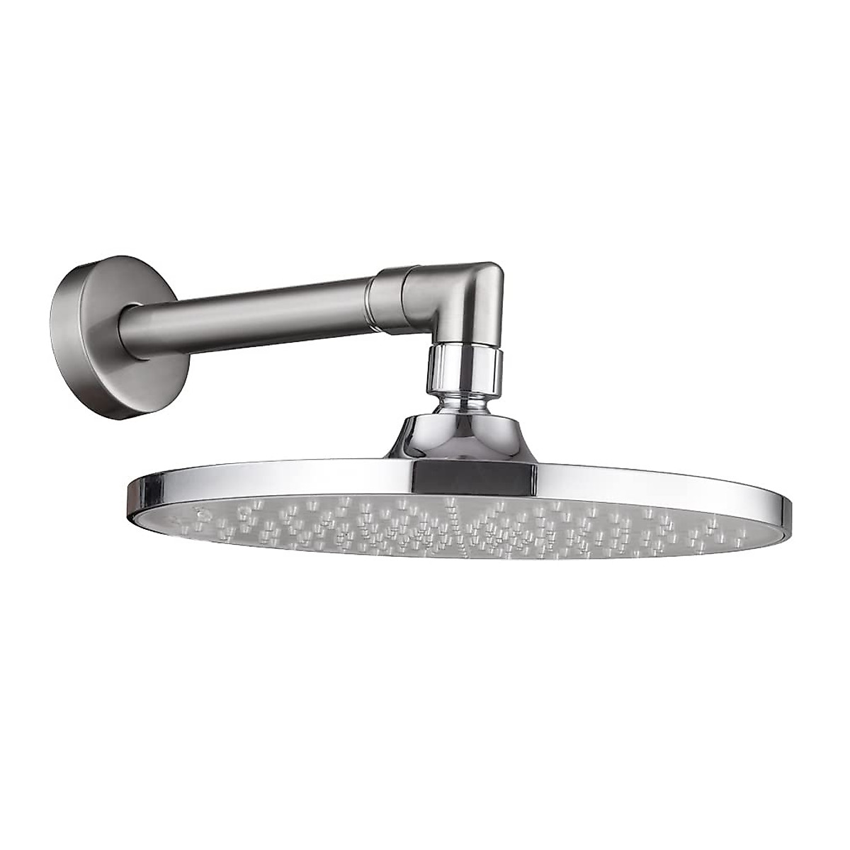 Worldwhere 90 Degree Shower Elbow Adapter for Shower Head,Handhold Shower Head Elbow Adapter,Brushed Nickel