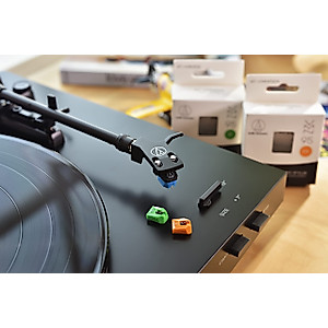 Audio Techica AT-LP3XBT-BK Bluetooth Turntable Belt Drive Fully Automatic 33/45 (Black)
