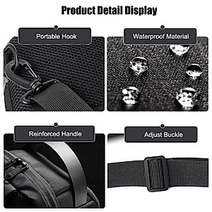 FANDARE Anti-Theft Sling Bag Chest Shoulder Backpack Crossbody Bags for Men Women Cover Pack Hiking Small Rucksack with USB Charging Port for Business Travel Hiking Bicycle Sport Gym Pack New Blue