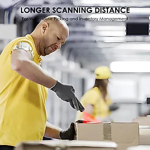 Posunitech Android 13 Barcode Scanner Handheld Mobile Computer 4GB+64GB Rugged Data Terminal PDA with 1D/2D Zebra-SE4710 Reader Bluetooth Wi-Fi 6 NFC 4G for Logistics, Warehouse, Retail