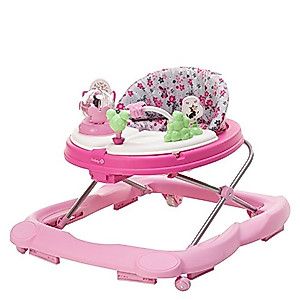 Disney Baby Minnie Mouse Music and Lights Baby Walker with Activity Tray (Garden Delight)