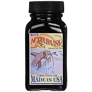 Luxury Brands Noodler's Bottle 3 Ounce Refill, Eel Blue (19203)