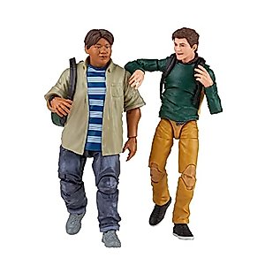 Spider-Man Marvel Legends Series 60th Anniversary Peter Parker and Ned Leeds MCU 6-inch Action Figures, 7 Accessories (pack of 2)