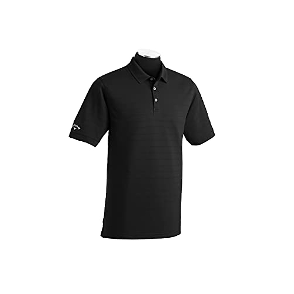 Callaway Mens Short Sleeve Opti-dri™ Performance Polo (Size Small - 4x Big & Tall) Golf Shirt, Black, Large US