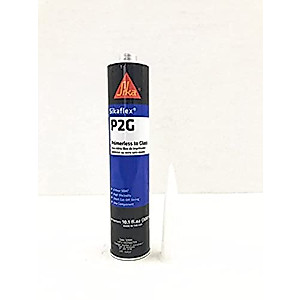 Auto Glass Sealant Windshield Urethane Glue Sika Flex P2G Primerless Adhesive x 1