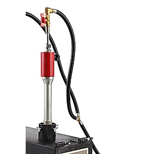 LAOTZU FORGE Propane Forge Burner, High 90K BTU Output Metal Forge Burner- Heats up to 2600°F, Gas Ball Valve, Air Choke to Adjust Flame, Brass Gas Fitting, Forge Burner for Metal Knife Making Farrier Forge Furnace for Starter (1 Burner)