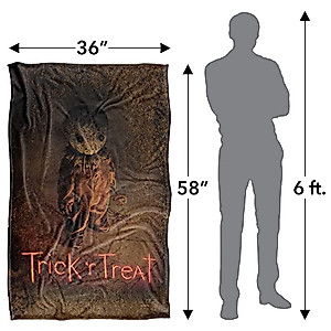 Trick R Treat Blanket, 36"x58" Poster Silky Touch Super Soft Throw Blanket
