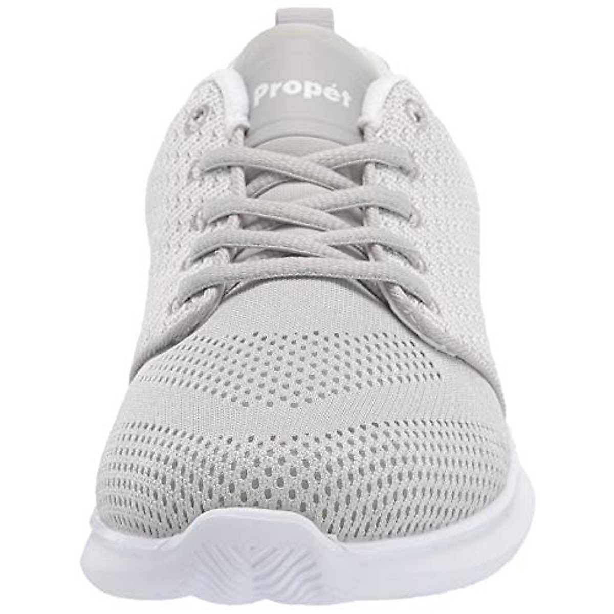 Propet Women's TravelBound Tracer Sneakers, Lt Grey, 8 Medium US