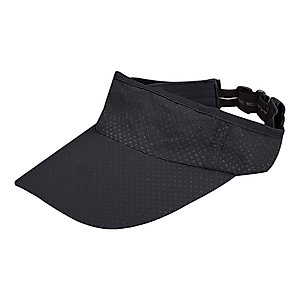 Sun Visor for Women Men, Quick Dry Mesh Sun Hat UV Protection Sports Headband Athletic Sportswear Running Hat Unisex Adults Outdoor Tennis Golf Tennis Baseball Cap Hiking Fishing Sun Visor Hats Black