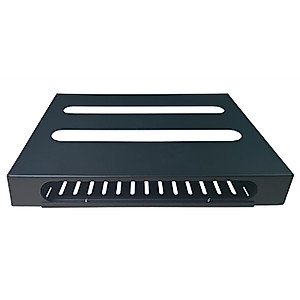 SOYAN 14" x 10.6" Guitar Pedal Board with Power Supply Cradle, Carry Bag Included (SPB-14S)