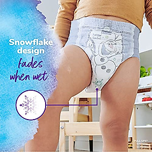 Pull-Ups New Leaf Boys' Disney Frozen Potty Training Pants, 3T-4T (32-40 lbs), 112 Ct (4 packs of 28), Packaging May Vary