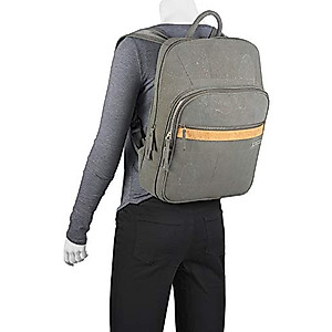 Clark & Mayfield Corbett 16 Laptop Backpack Eco-Friendly (Cocoa)