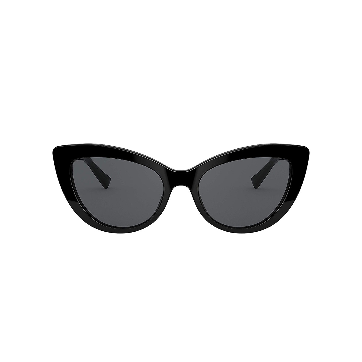 Versace Woman Sunglasses Black Frame, Dark Grey Lenses, 54MM